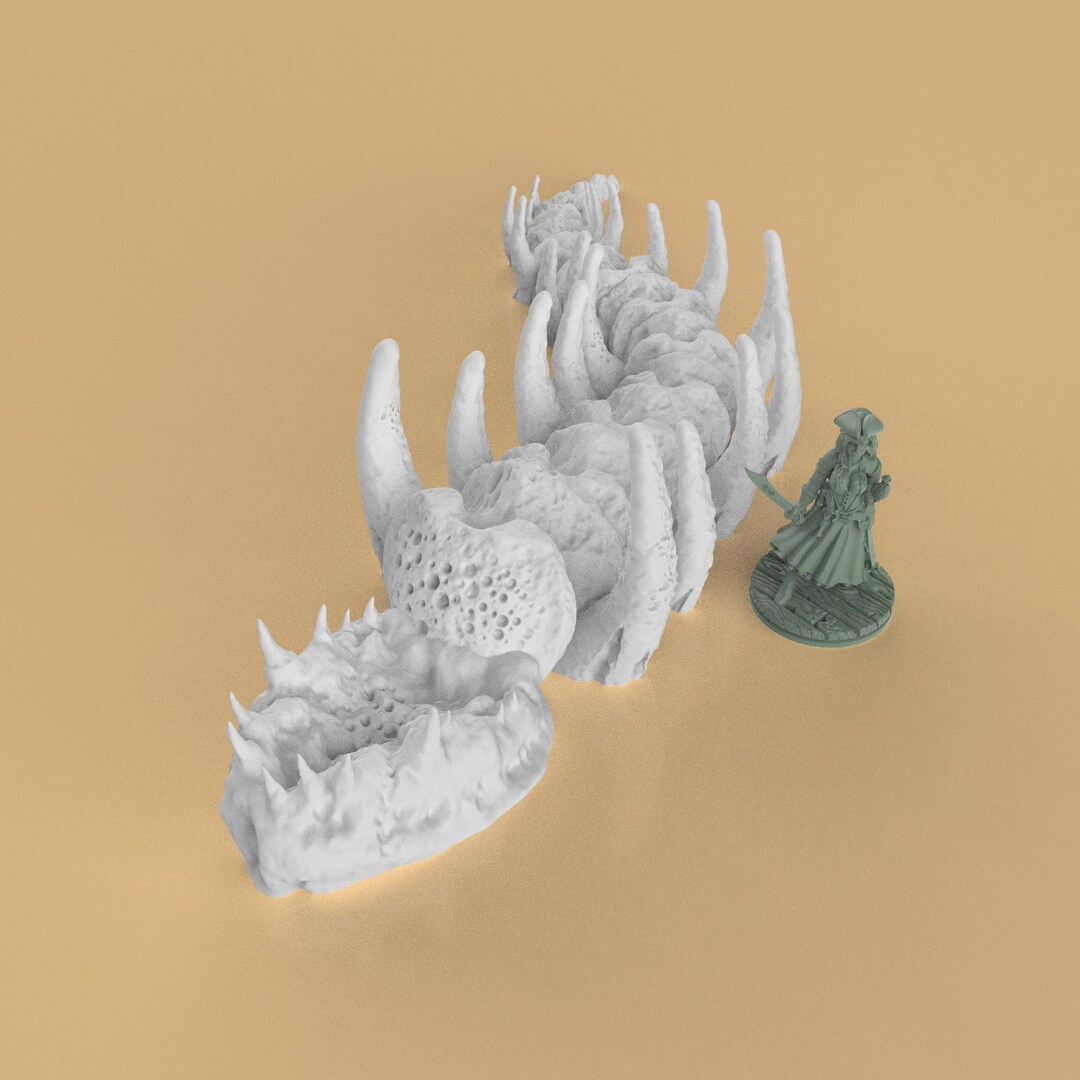 Sea Monster Skeletal Remains for D&D, TTRPG Terrain 15mm-42mm - Etsy