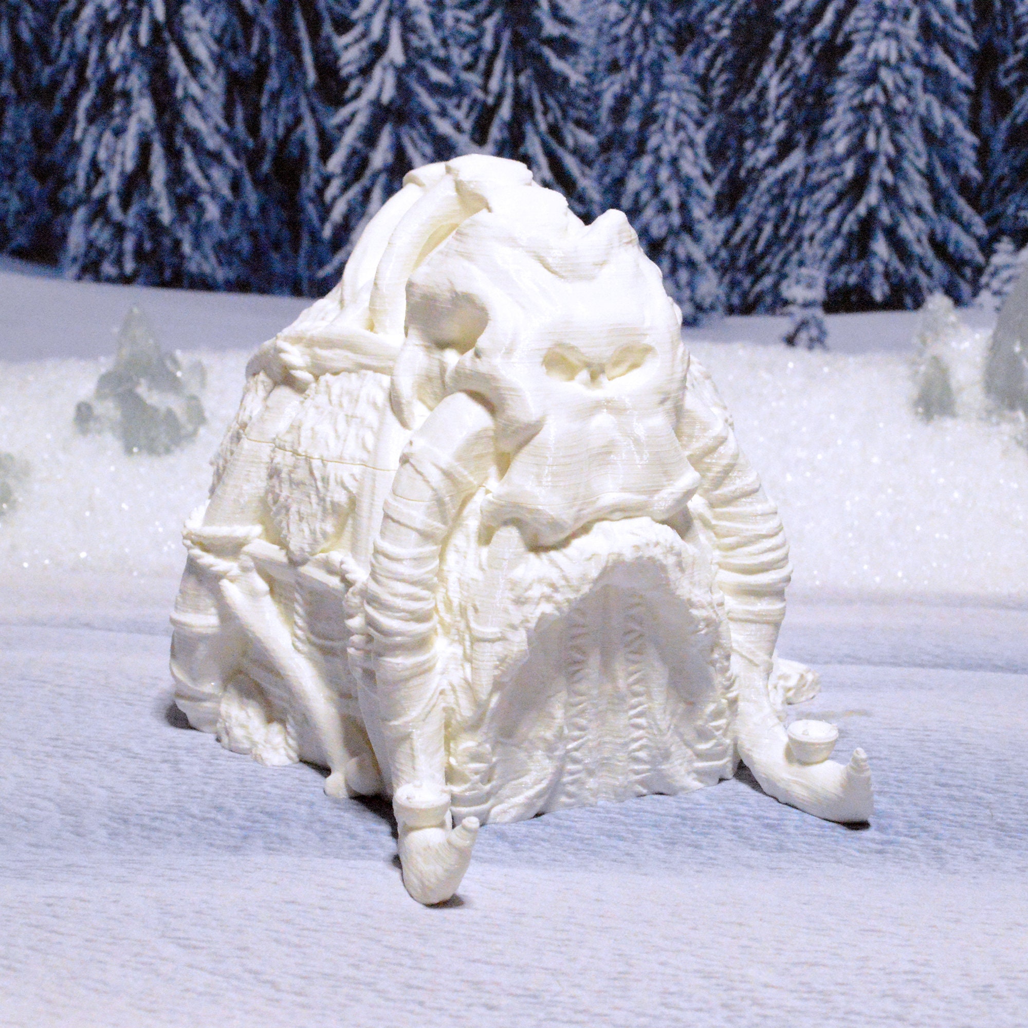 Miniature Toys Arctic Basic Hut 15mm 28mm 32mm for D&D Icewind Dale ...
