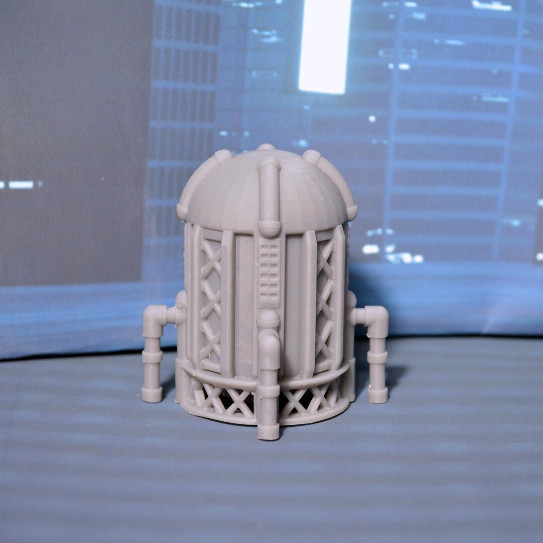 3D Printed Sci-fi Power Generator for Wargames 15mm-32mm - Etsy