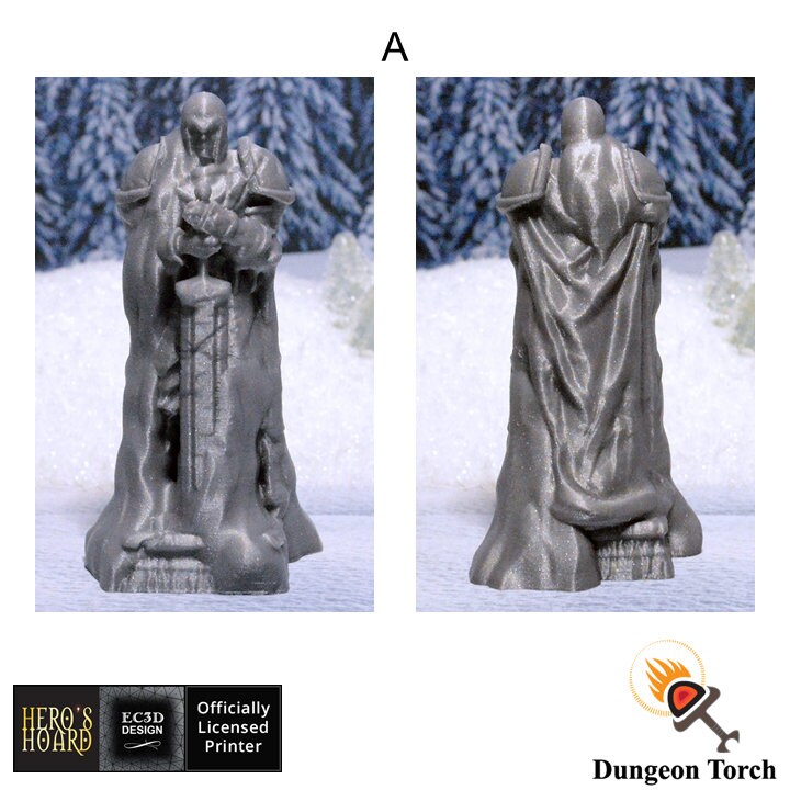 Frozen Statues 15mm 28mm 42mm for D&D Icewind Dale Terrain | Etsy