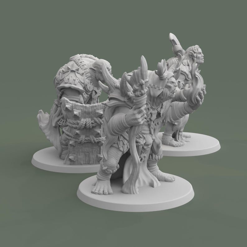 Ogre Miniatures for D&D, Pathfinder, TTRPG 15mm-32mm - Etsy