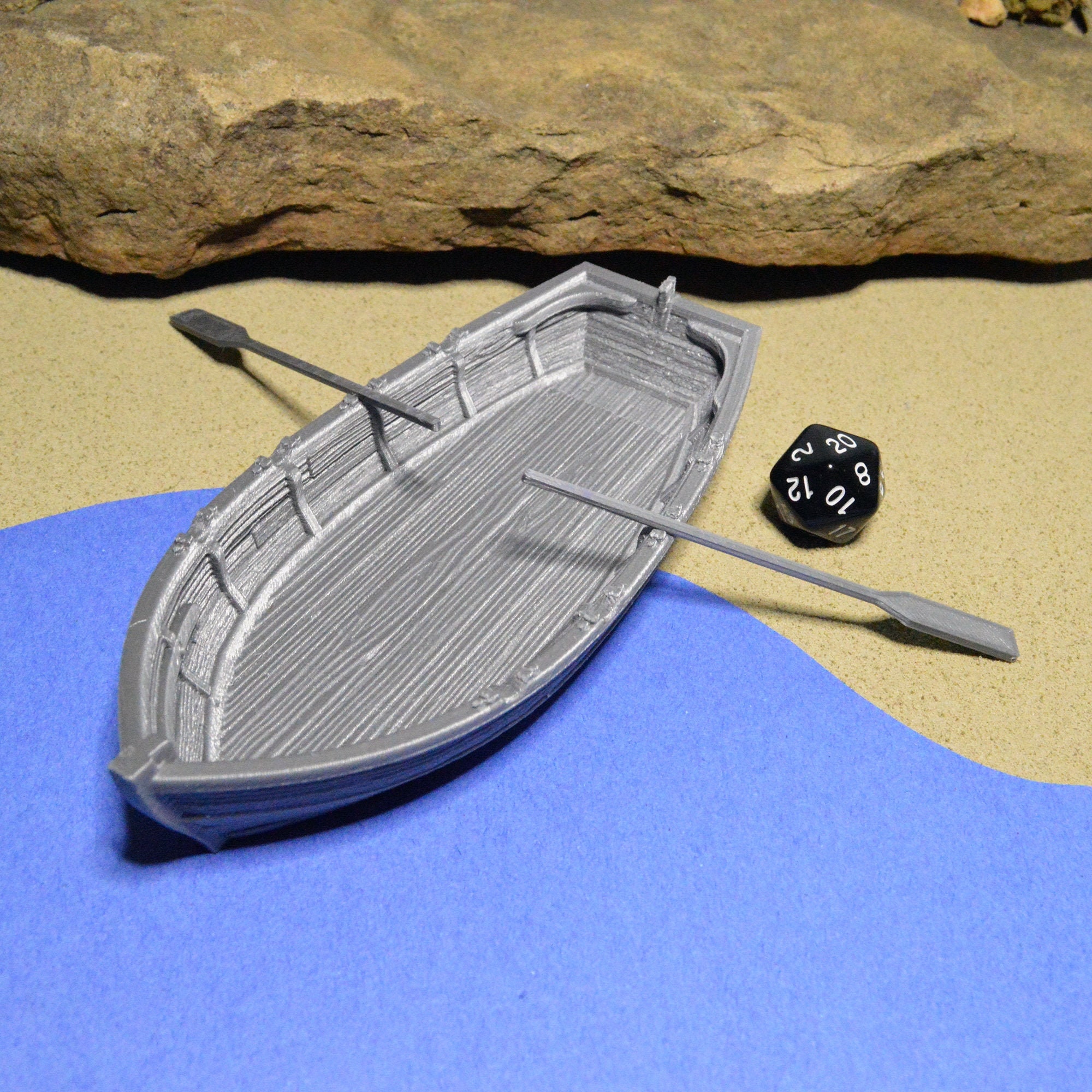 Miniature Row Boat 15mm 28mm 32mm for D&D Terrain Dnd - Etsy Ireland