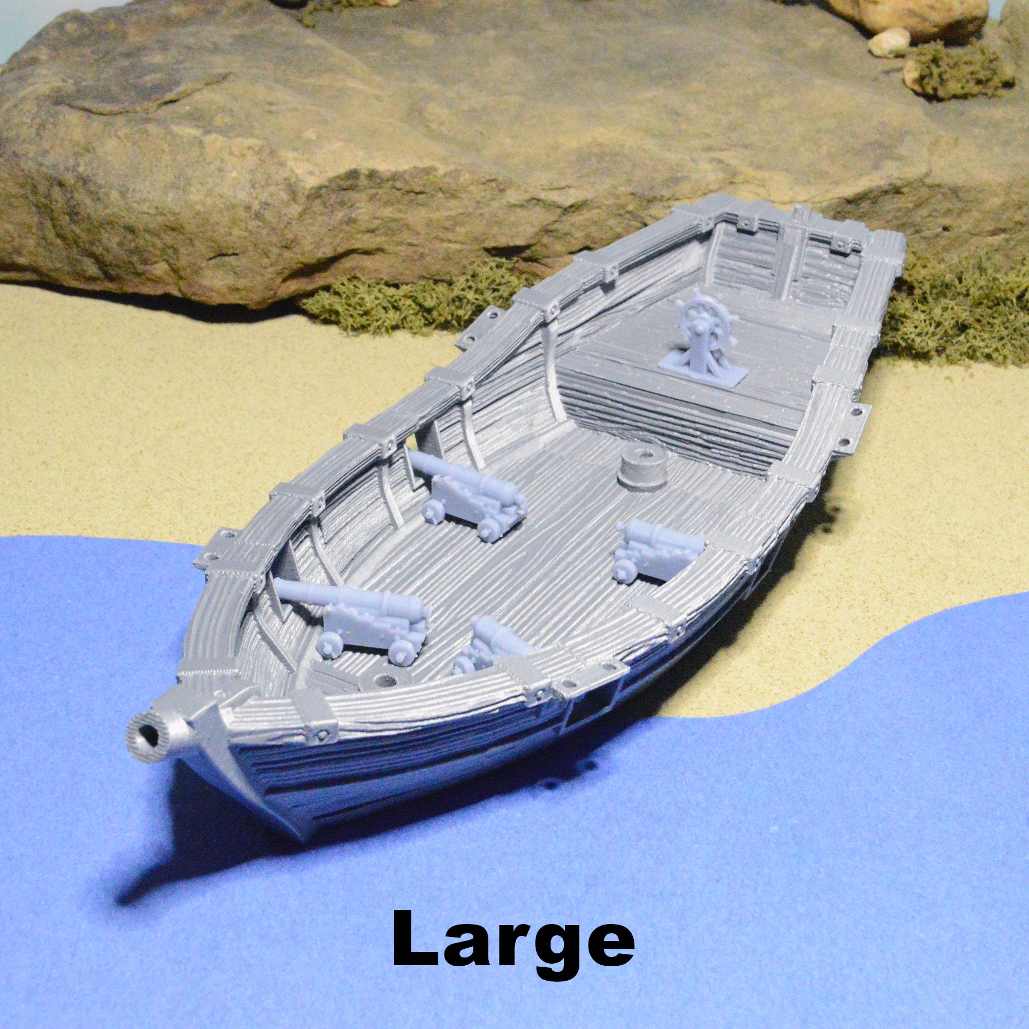 Miniature Skiff 28mm for D&D Ship Dnd Pathfinder Fantasy - Etsy UK