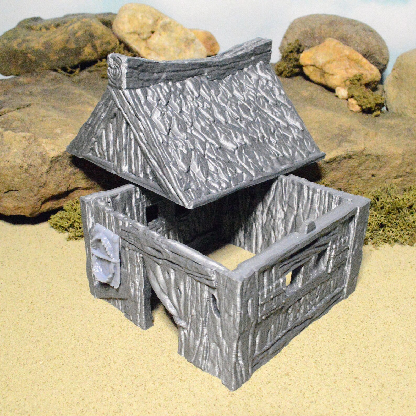 Fisherman's Hut 15mm 28mm 32mm for D&D Terrain Dnd | Etsy