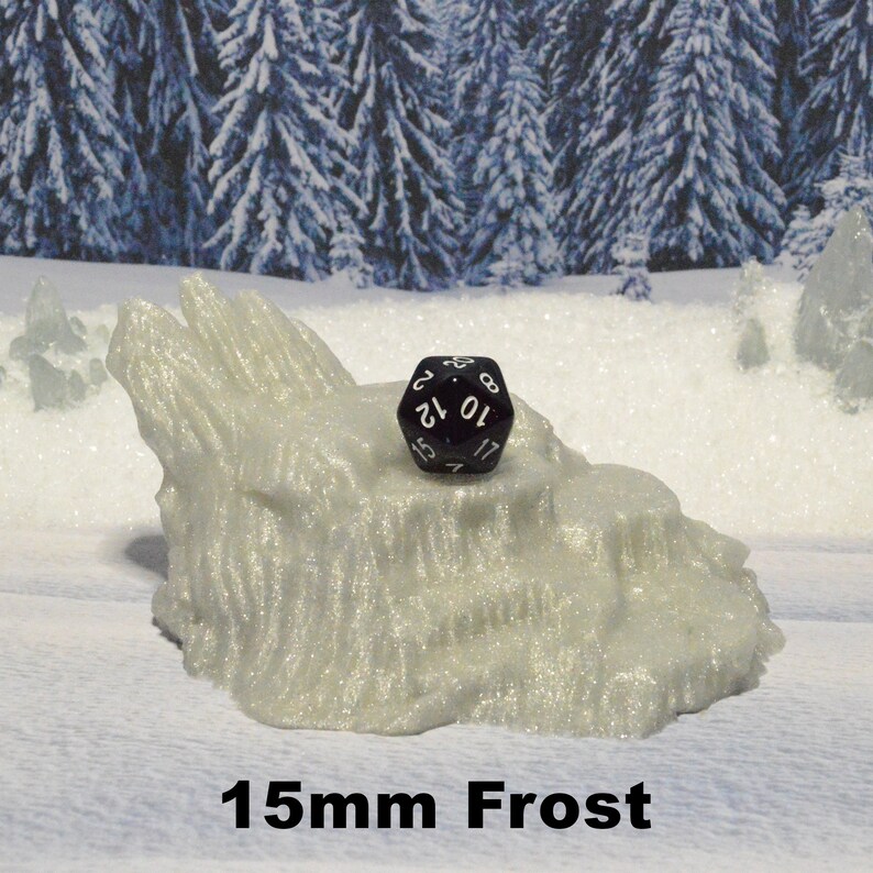 Ice Hill 15mm 28mm 32mm for D&D Icewind Dale Terrain Dnd - Etsy