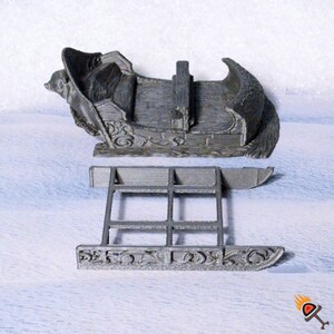 Large Sleigh 15mm 28mm 32mm for D&D Icewind Dale Terrain, Dnd ...