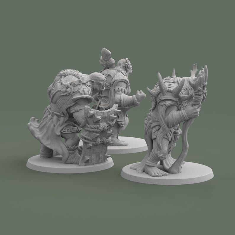 Ogre Miniatures for D&D, Pathfinder, TTRPG 15mm-32mm - Etsy