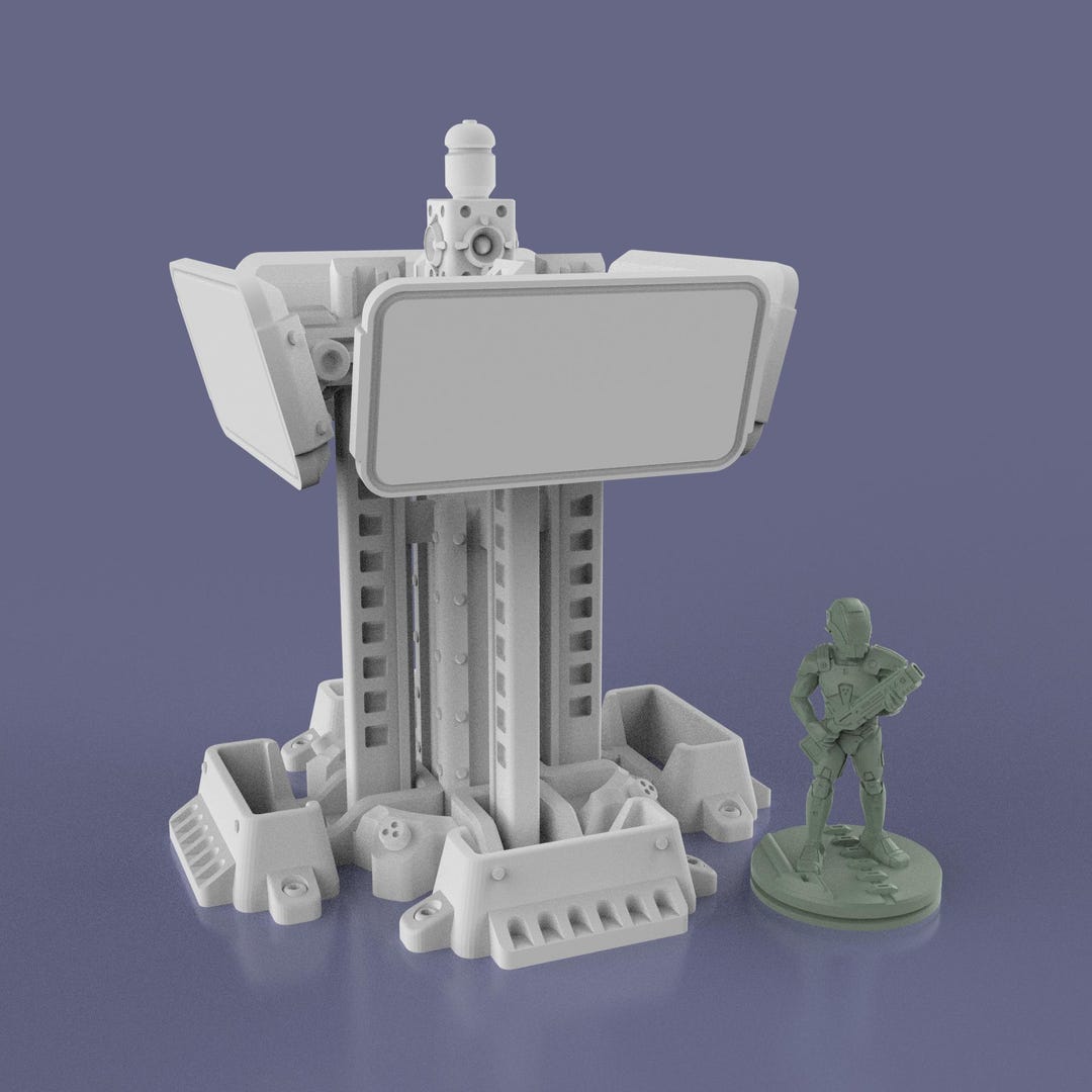 Sci-fi Screen Array for Wargames 15mm-56mm - Etsy