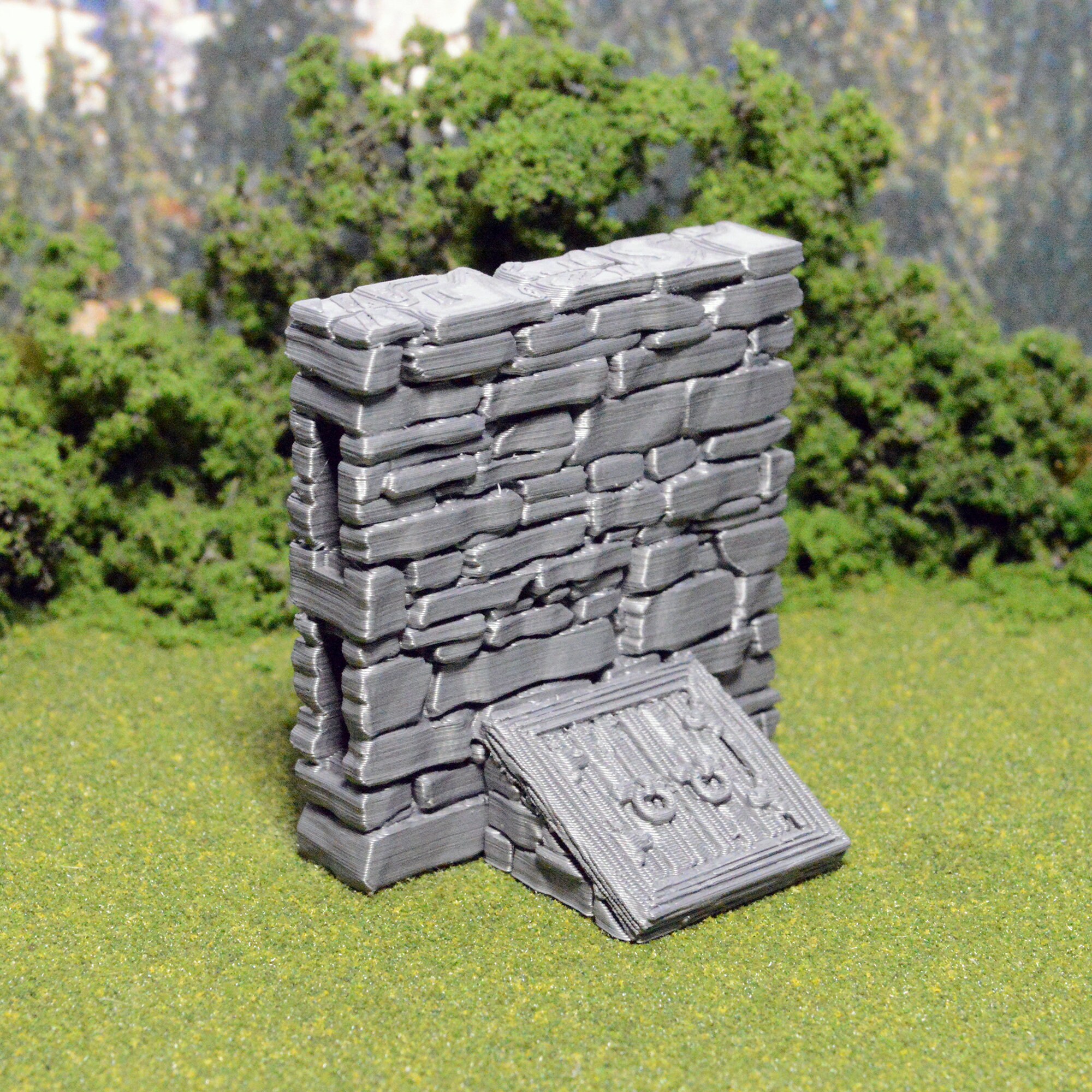 Schist Cellar Entrance Tile 28mm Modular Openlock Building | Etsy