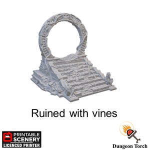 Cosmic Gate 15mm 28mm 32mm for D&D Terrain, Dnd Pathfinder Warhammer ...
