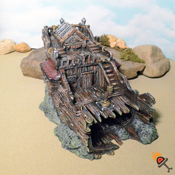 Huge Shipwreck 15mm 28mm 32mm for D&D Terrain Dnd Pathfinder - Etsy