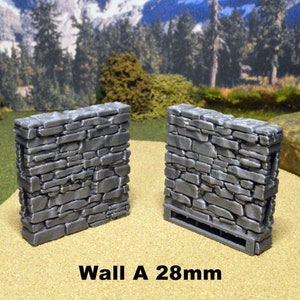 Schist Wall Tiles 28mm Modular Openlock Building Tiles D&D - Etsy