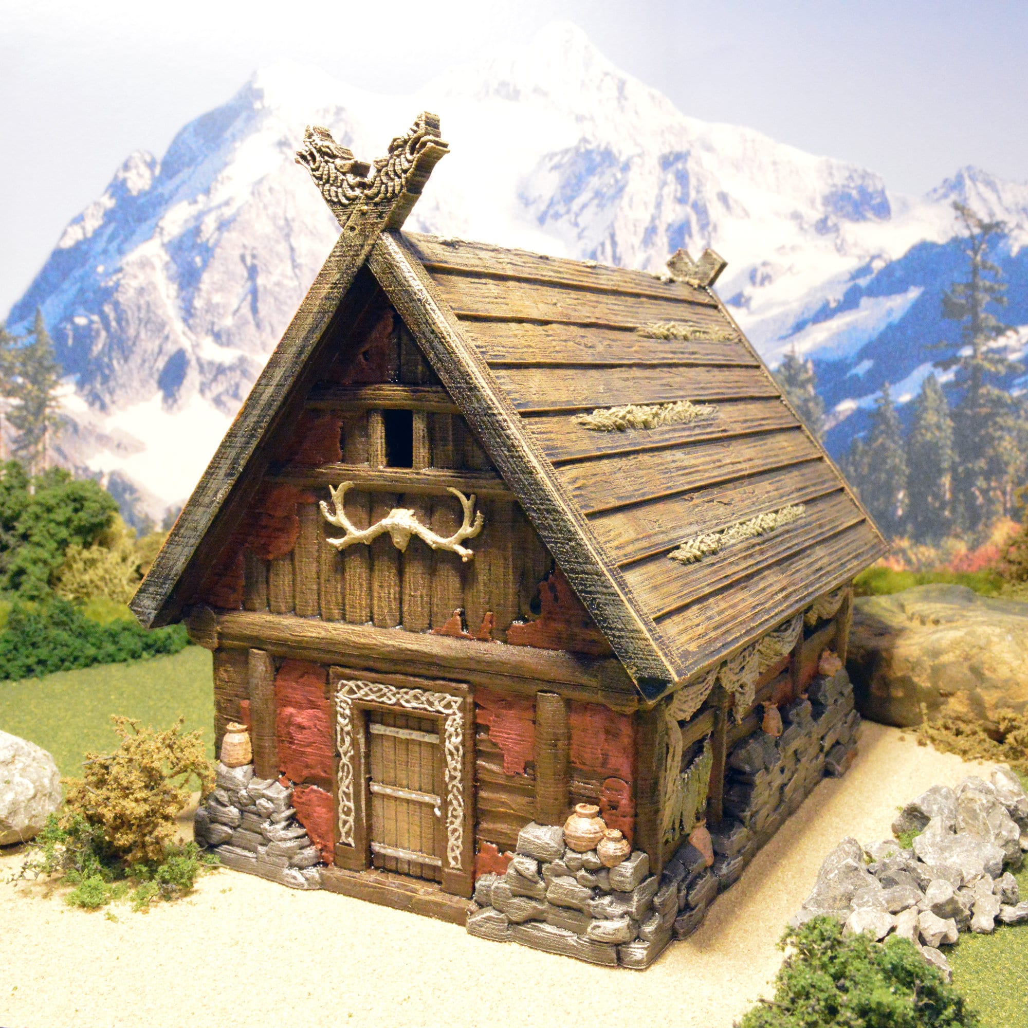 Toys & Games Orc House Warhammer 40k Terrain Pathfinder Terrain DnD ...