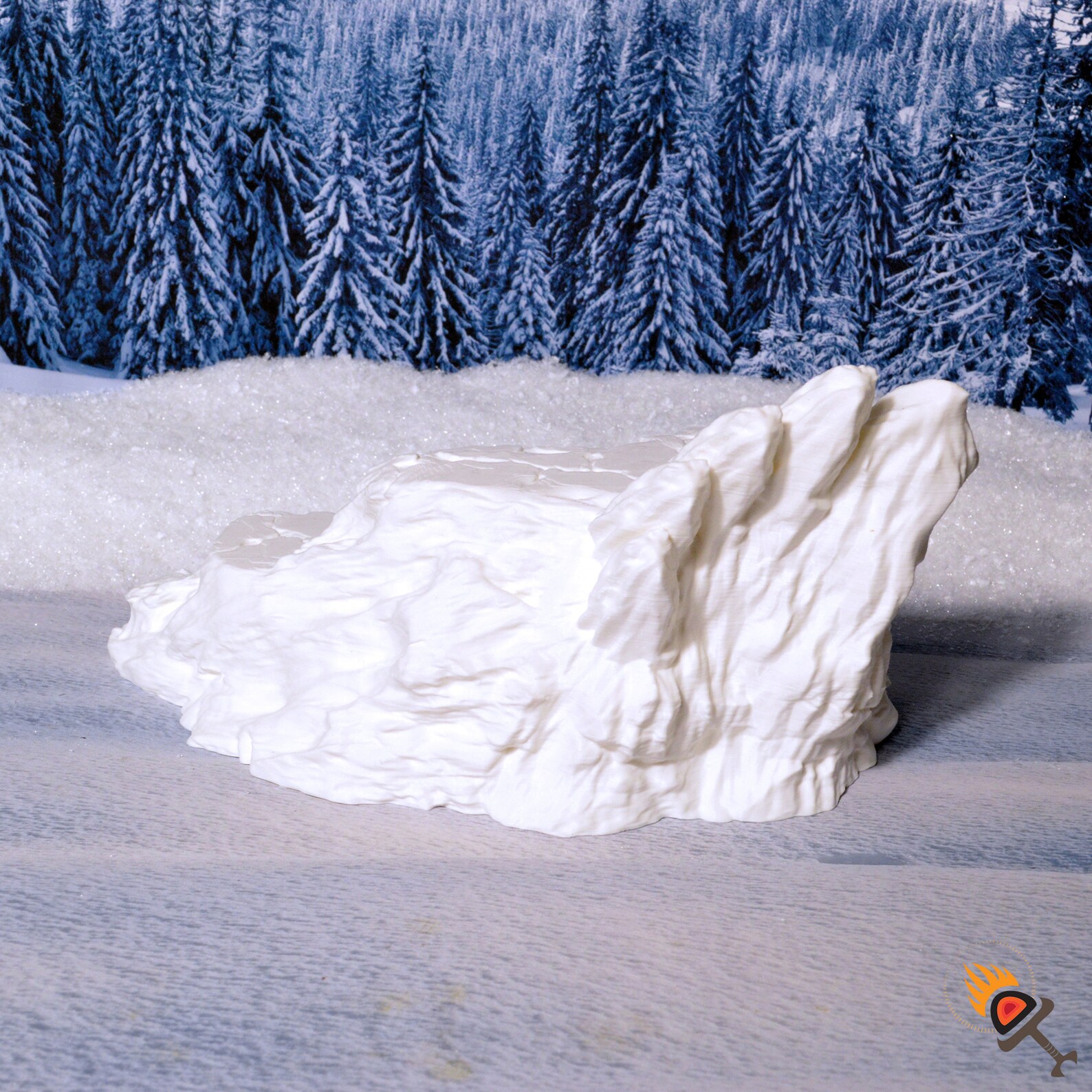 Ice Hill 15mm 28mm 32mm for D&D Icewind Dale Terrain Dnd - Etsy