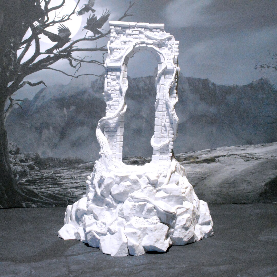 Shadow Gate 15mm 28mm for D&D Terrain, Dnd Ravenloft Shadowfell ...