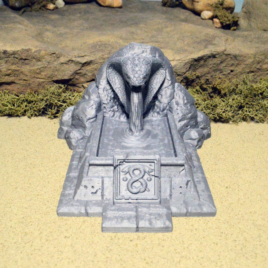 Snake Water Fountain for D&D, Pathfinder, TTRPG 15mm-56mm - Etsy