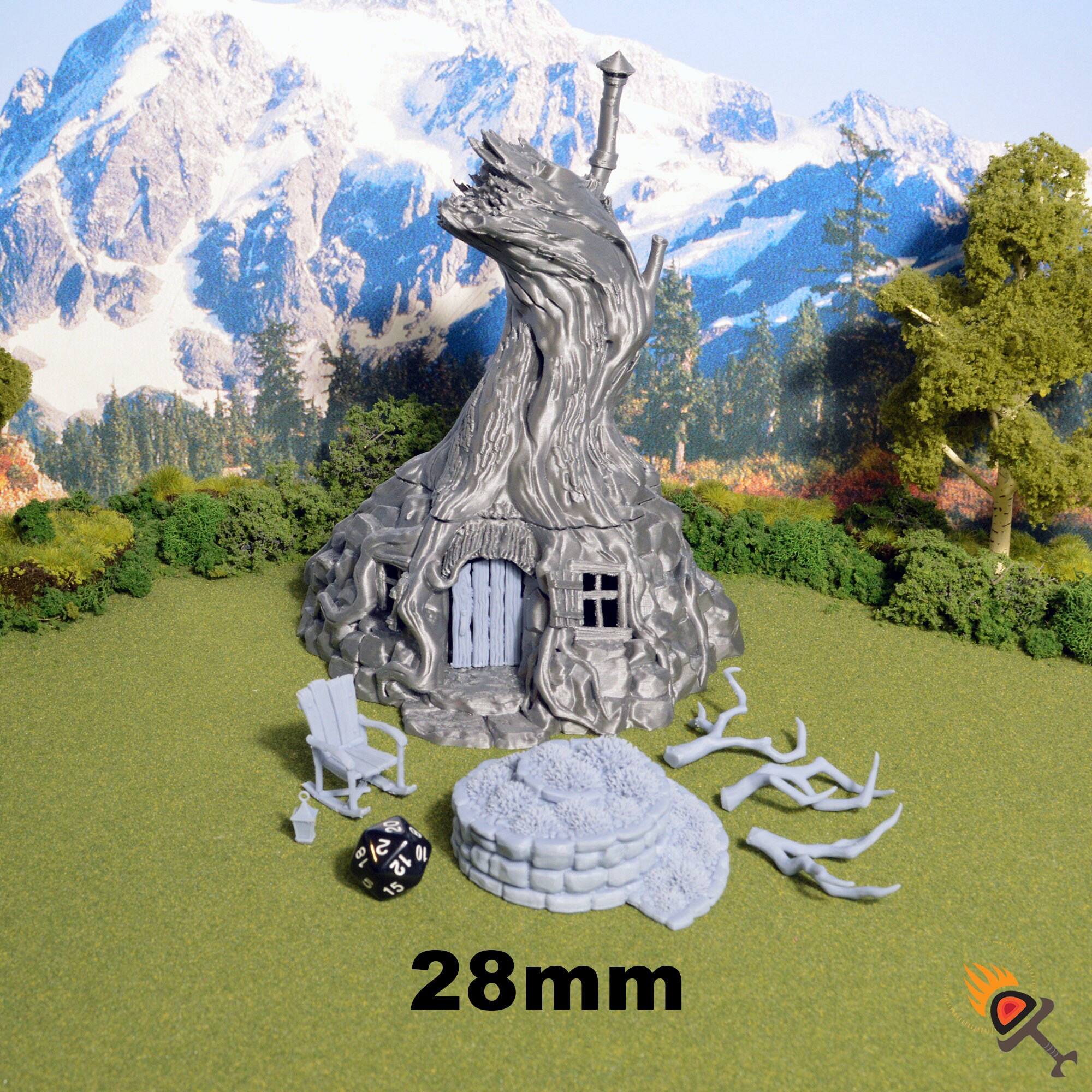 Corpse Giant 15mm 28mm 32mm for D&D Terrain, DnD Terrain, Ravenloft ...