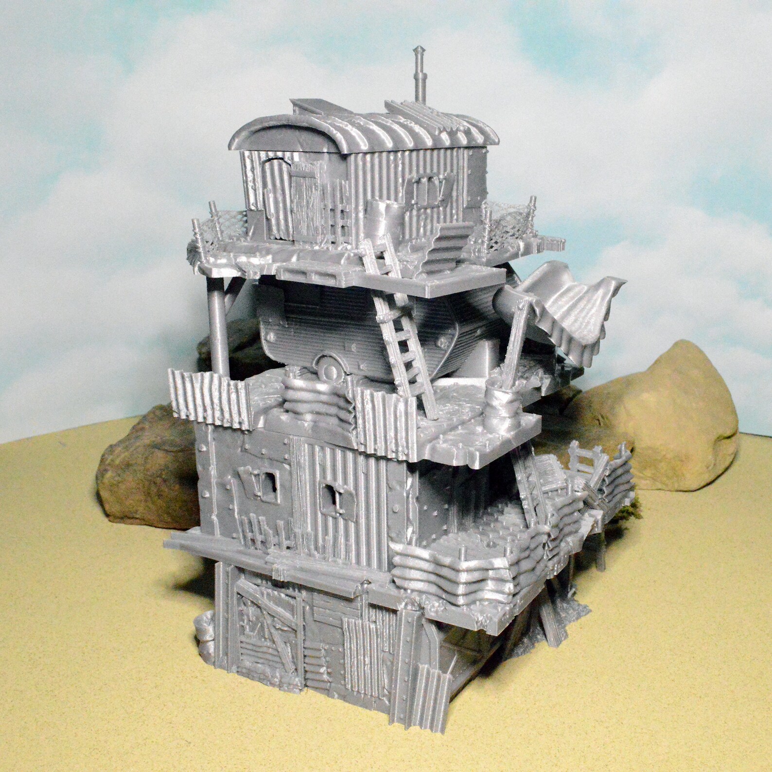 Slum Stacks 20mm 28mm 32mm for Gaslands Terrain Fallout - Etsy