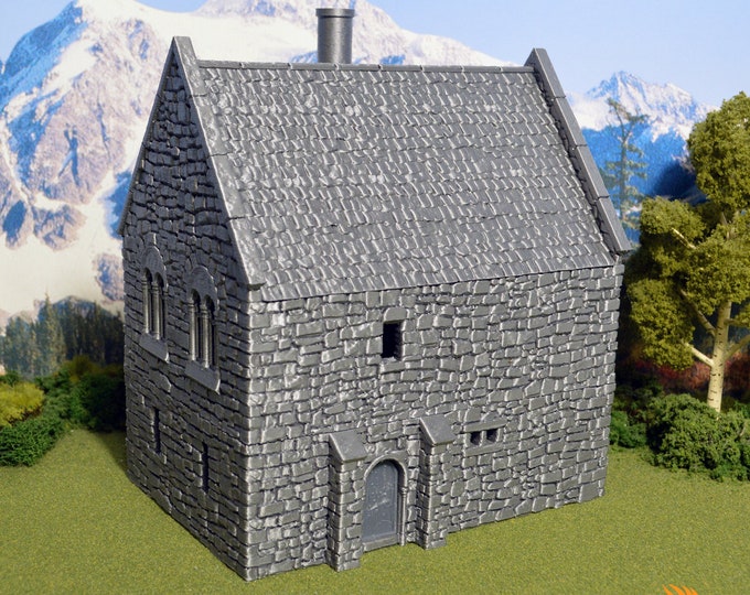 Norman Stone Fort Walls King and Country Printable Scenery Terrain ...