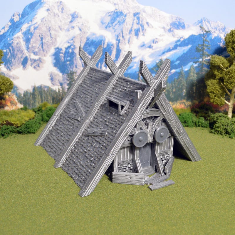 Miniature Viking Houses - Etsy