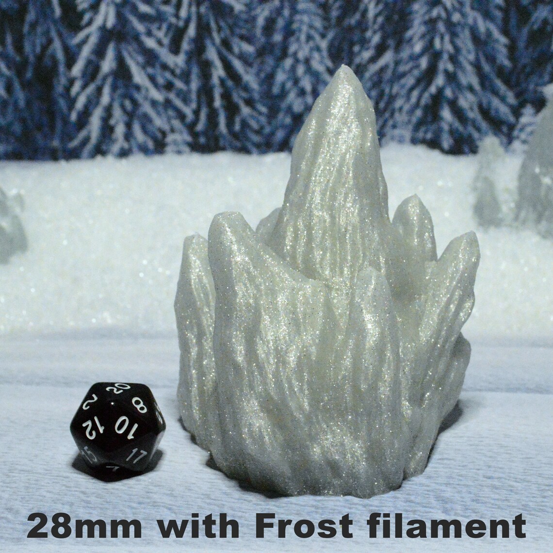 Ice Shard 15mm 28mm 32mm for D&D Icewind Dale Terrain Dnd - Etsy
