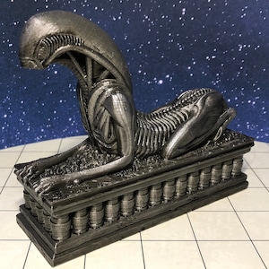Alien Sphinx Statue 15mm 28mm 32mm 42mm for D&D Terrain Dnd - Etsy