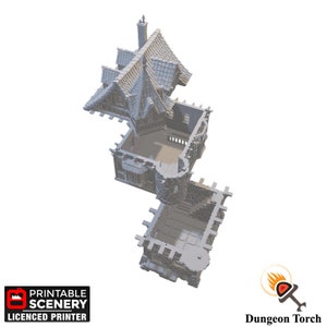 Governor's Mansion 28mm for D&D Terrain DnD Terrain | Etsy