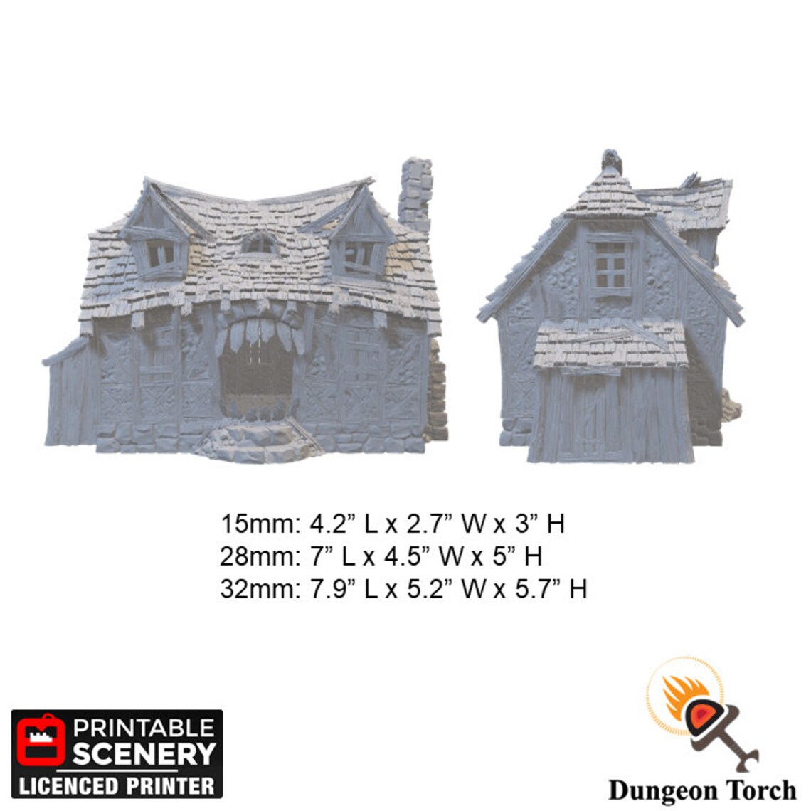Mimic House 15mm 28mm 32mm for D&D Terrain Dnd Pathfinder - Etsy