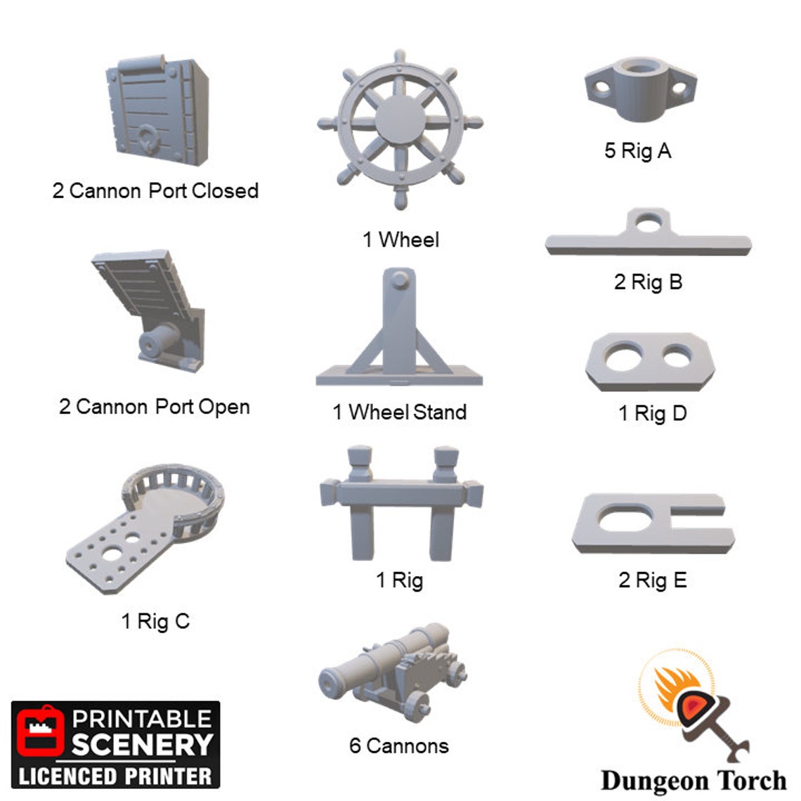 Miniature Sloop 28mm for D&D Ships DnD Boat Pathfinder Boat | Etsy