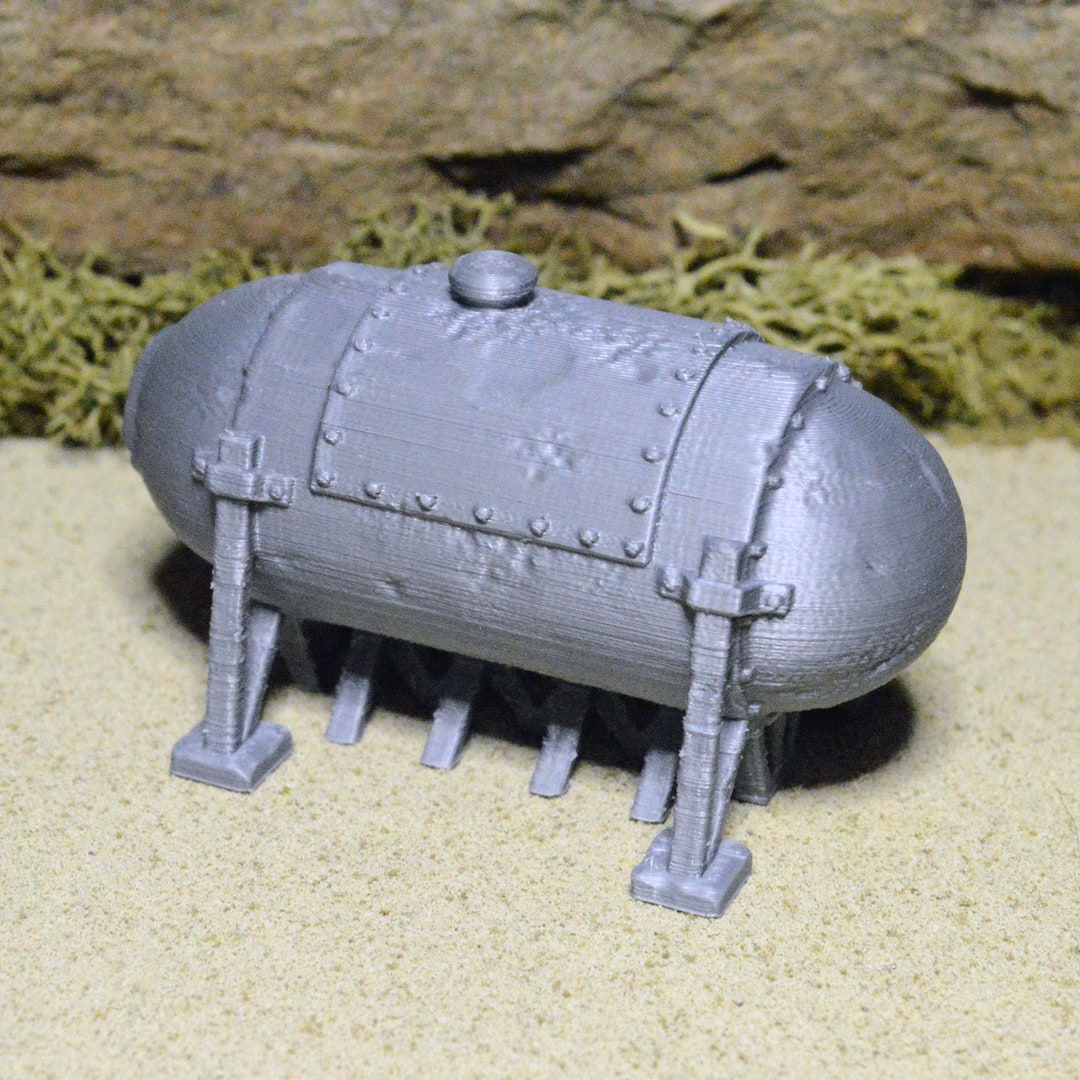 Miniature Fuel Tank for Gaslands Terrain 15mm 20mm 28mm 32mm, Gas Tank ...