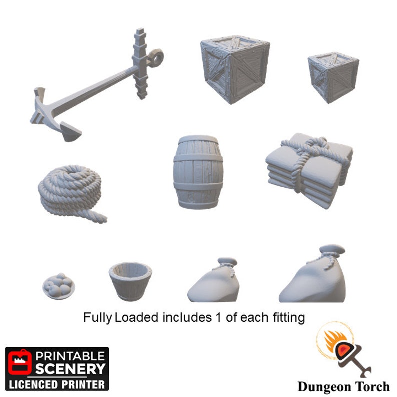 Miniature Sloop 28mm for D&D Ships Dnd Boat Pathfinder Boat - Etsy