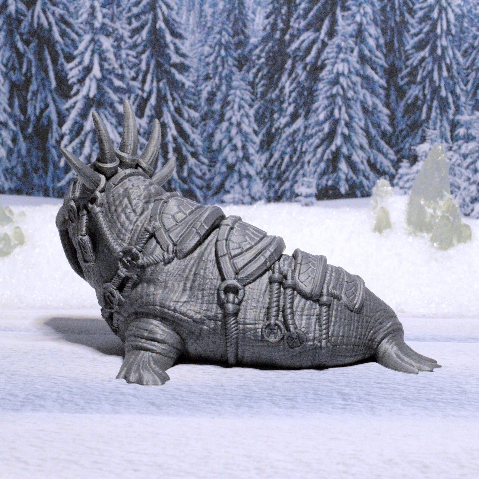 Giant Armored Walrus 15mm 28mm 42mm for D&D Terrain Dnd - Etsy New Zealand