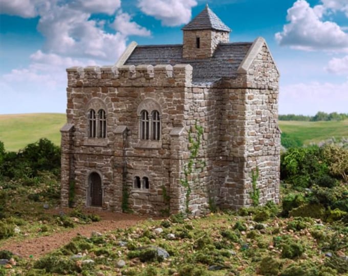 Norman Stone Fort Walls King and Country Printable Scenery Terrain ...