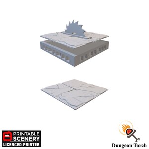 Saw Blade Floor Trap 28mm for D&D Terrain, Modular Openlock Building ...