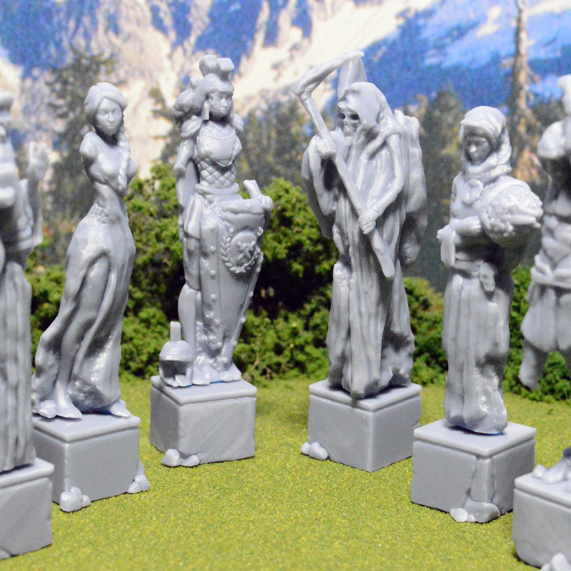 Guardian Statues 28mm 32mm for D&D Terrain Dnd Pathfinder - Etsy UK