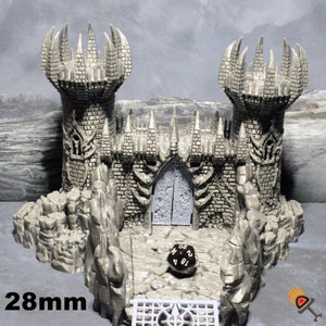 Hell Gate 15mm 28mm for D&D Terrain, Dnd Pathfinder Warhammer 40k Demon ...