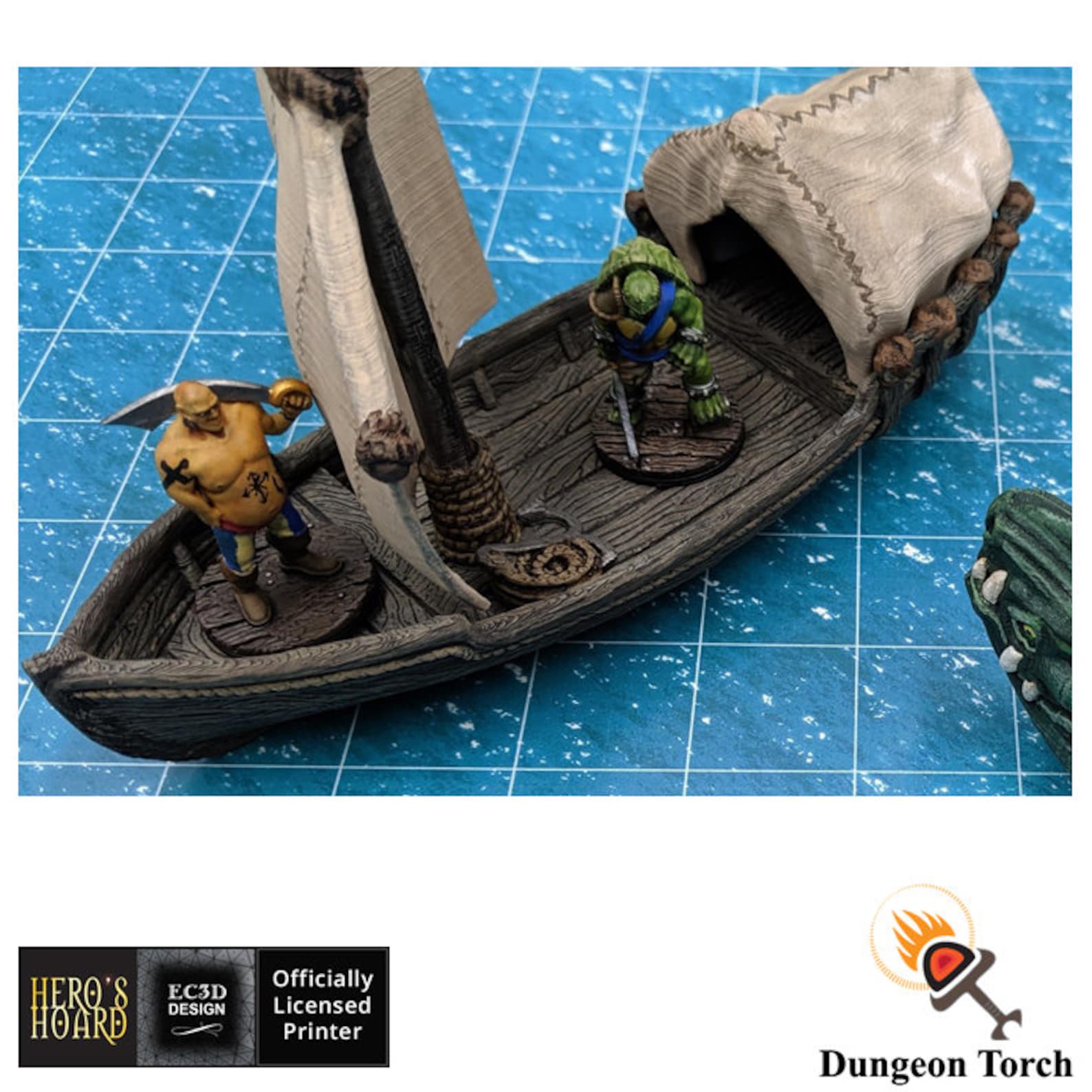 Miniature Skiff 28mm 32mm for D&D Terrain Dnd Pathfinder - Etsy New Zealand