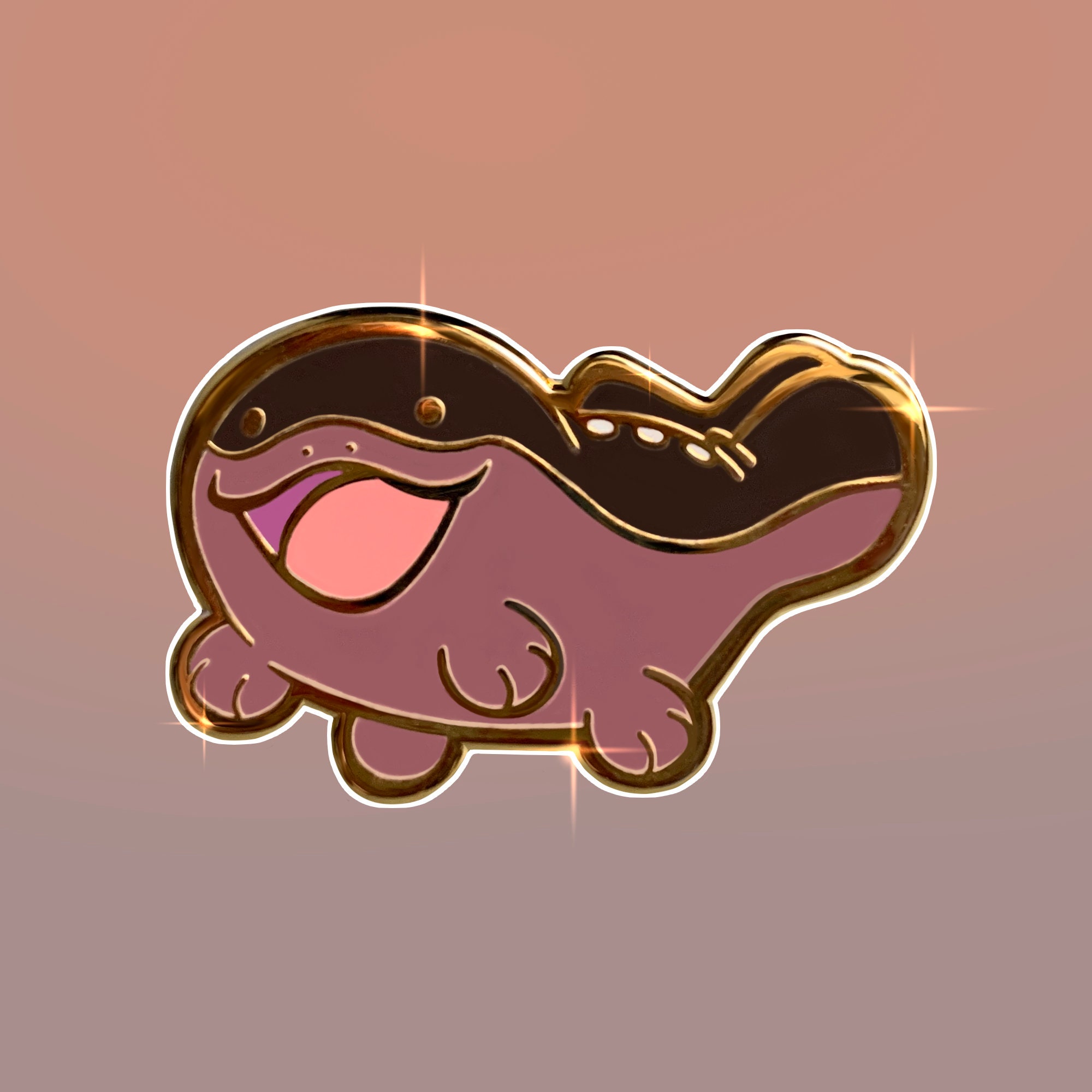 Clodsire Hard Enamel Pin Pokemon Fan Art Character Ita Bag - Etsy