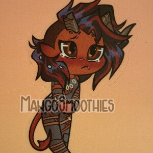 Karlach Sticker Sheet Baldur's Gate 3 Karlach Inspired Sticker Sheet ...