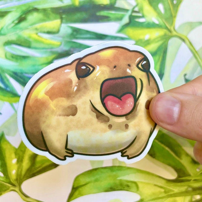 Frog Stickers - Etsy Canada