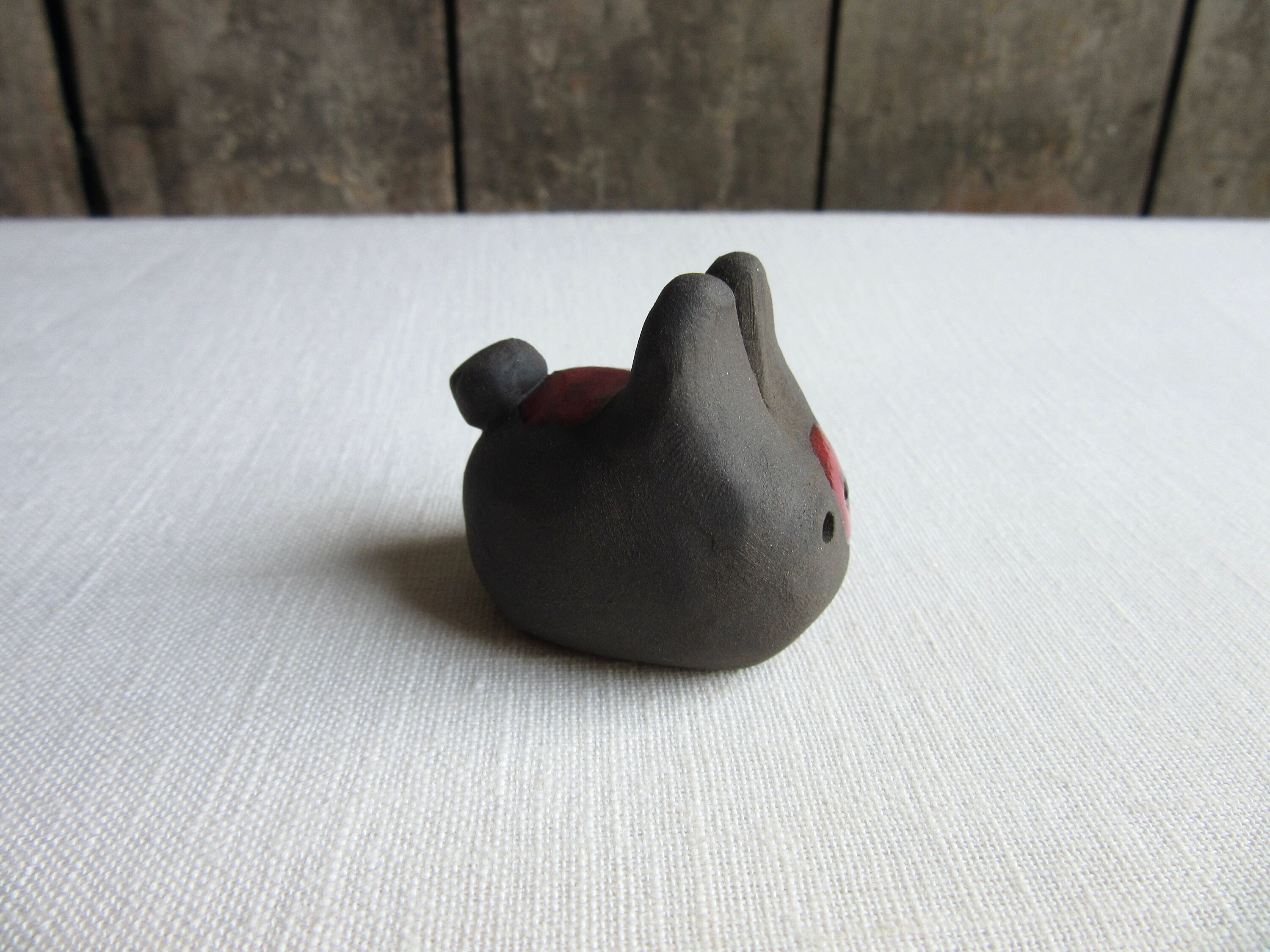 Spotted Bun Miniature Ceramic Figurine | Bunny Rabbit Figurine, Funny ...