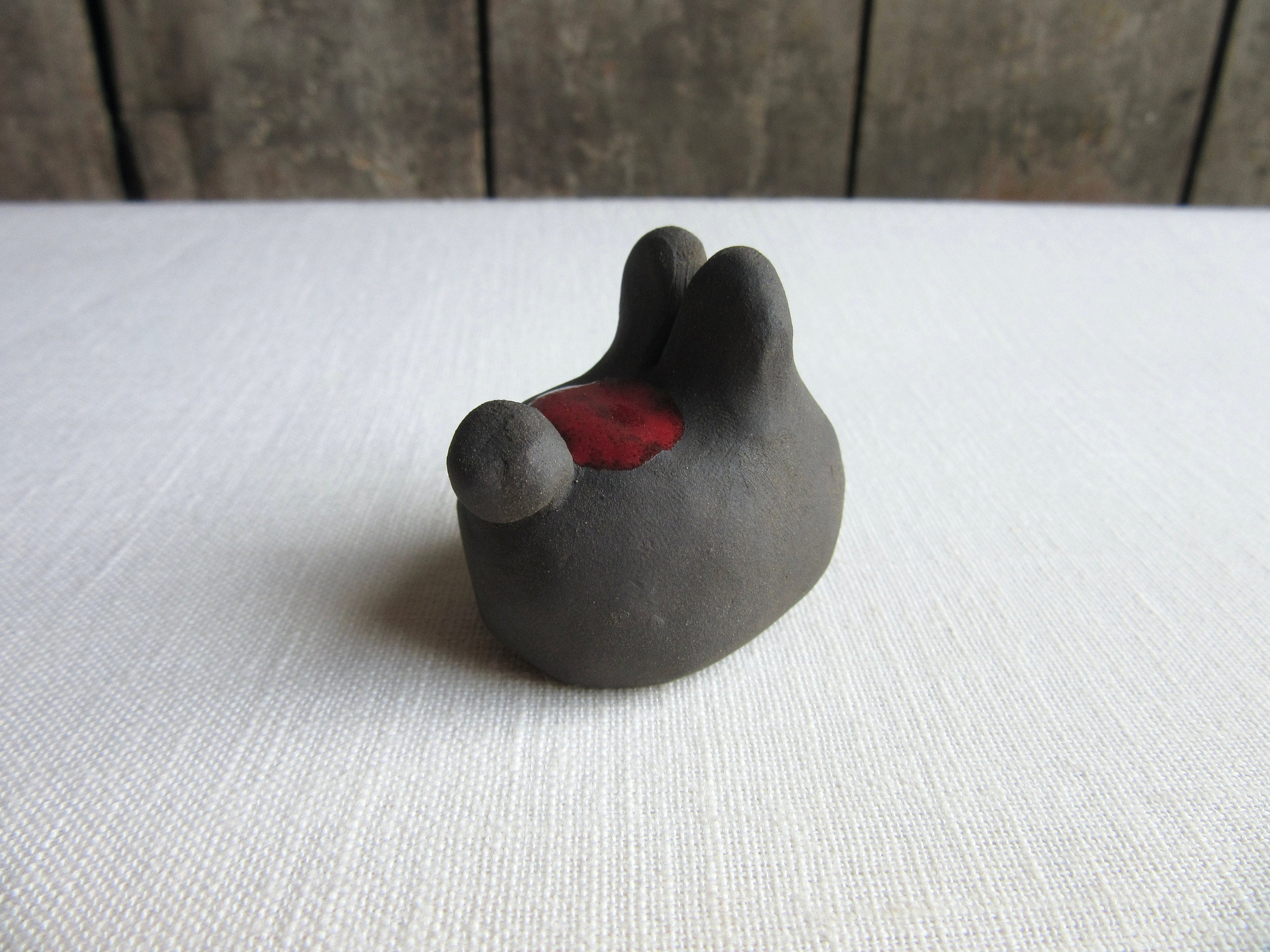 Spotted Bun Miniature Ceramic Figurine | Bunny Rabbit Figurine, Funny ...