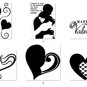 Heart Bundle Cut File Heart Cut Files Digital Download - Etsy