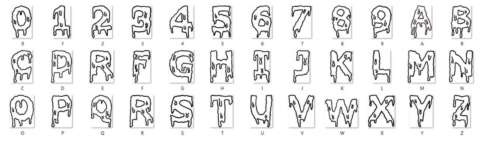 Dripping Font Svg, Dripping Alphabet Svg, Dripping Number Svg, Dripping ...