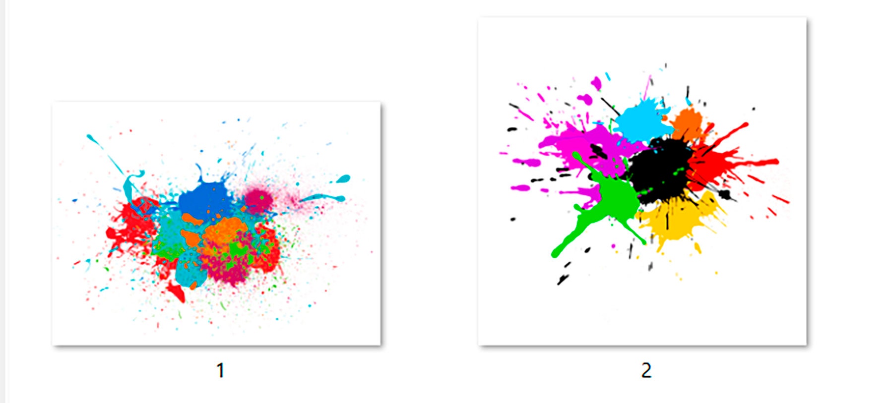 Colour Splashes Svg Files Watercolour Backgroup Splotches Clip Art Png ...
