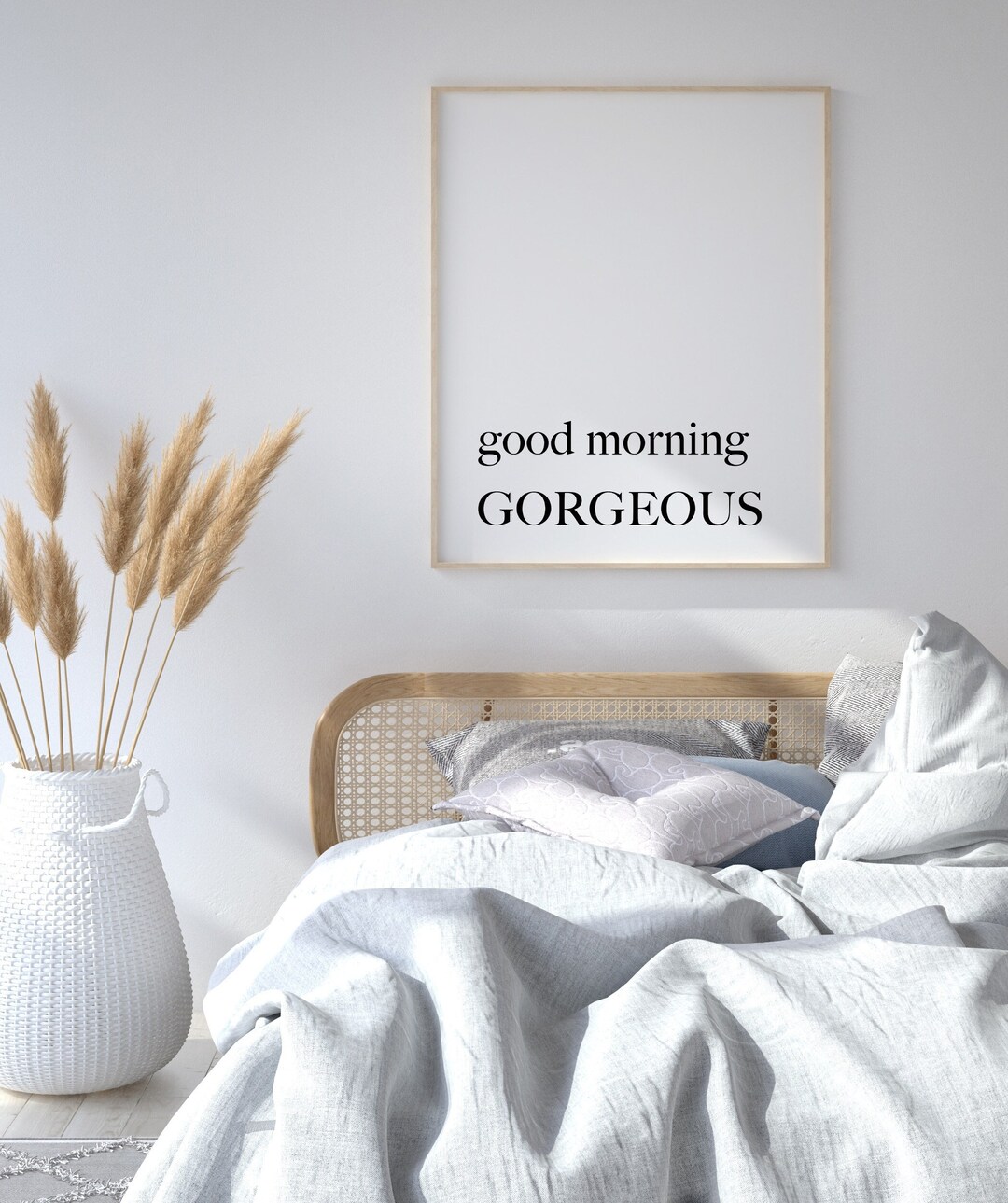 Good Morning Gorgeous Wall Art Print INSTANT DOWNLOAD Good - Etsy