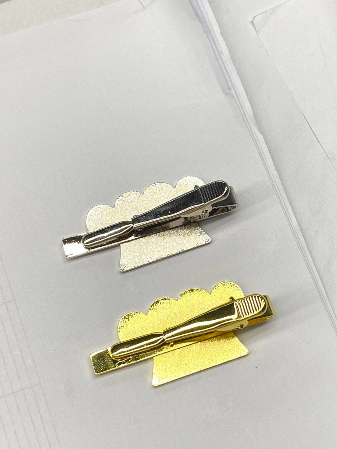 Hmong Tie Cliptie Bar Phiaj Gold and Silver - Etsy