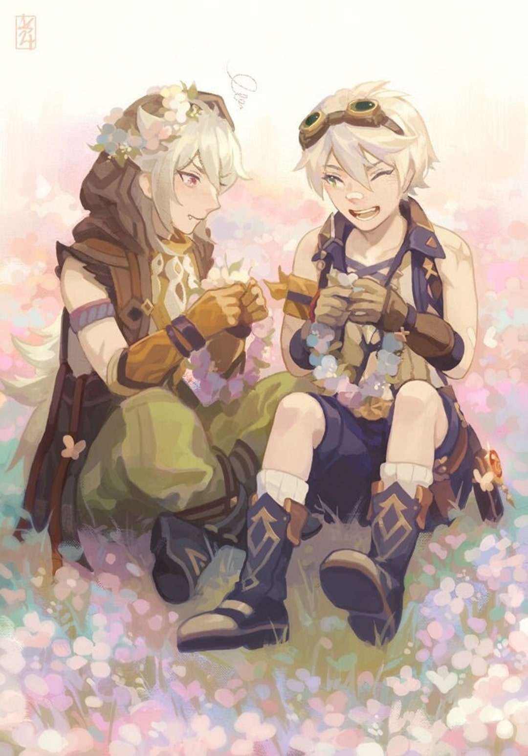 Razor & Bennett Art Print - Etsy