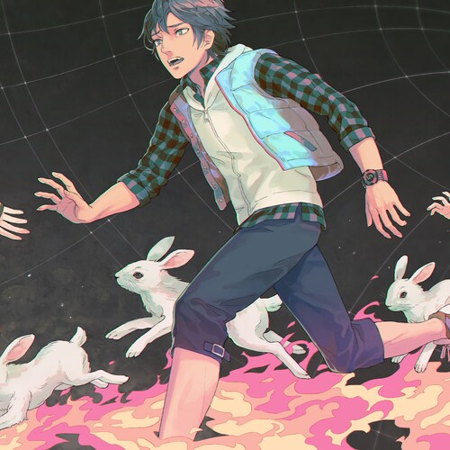 999 Junpei & Akane Art Print - Etsy