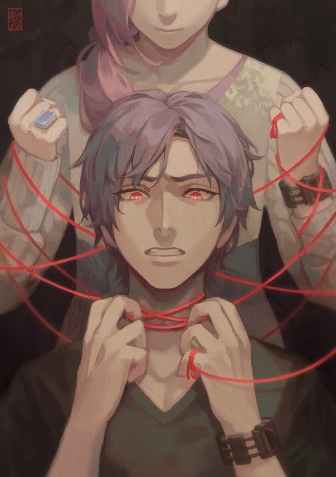 ZTD Junpei & Akane Art Print - Etsy